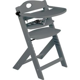 BABYGO Hochstuhl &raquo;Family Pro&laquo; () grau Massivholz B/H/T: 45cm x 80cm x 50cm