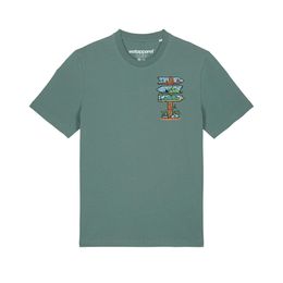 Watapparel Shirt male size M Green / Mixed colors