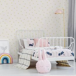 SUPERFRESCO EASY Vliestapete &raquo;Lemon Weiss 10mx52cm&laquo; bedruckt glatt Lemon 1000x52cm schwarz Vlies B/L: 0,52m x 10m, Rollen: 1