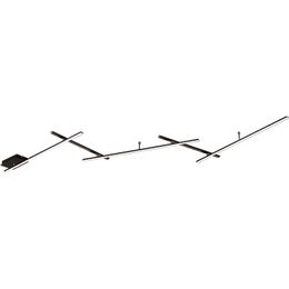 Trio Leuchten LED Deckenleuchte &raquo;INDIRA, dimmbare Deckenlampe mit 25W warmwei&szlig;er LED 3000K, 3000 Lumen&laquo; LED-Board 1 Stk. Warmwei&szlig; Switch Dimmer, max. 