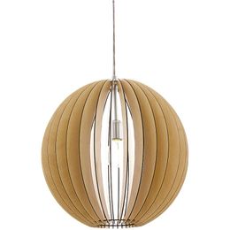 Eglo Pendelleuchte &raquo;COSSANO&laquo; E27 H&auml;ngeleuchte braun 1, &Oslash; 50cm