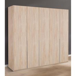 wimex Kleiderschrank &raquo;New York&laquo; in vielen Breiten, 208 oder 236cm hoch braun B/H/T: 225cm x 236cm x 58cm, T&uuml;ren: 5 Stk.