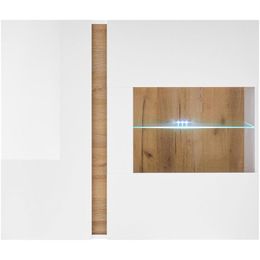 Home Affaire H&auml;ngevitrine &raquo;CLAiR H&auml;ngevitrine 20&laquo; H&ouml;he 83 cm wei&szlig; Holzwerkstoff B/H/T: 97cm x 83cm x 40cm