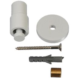 Liedeco Deckentr&auml;ger f&uuml;r Gardinenstangen &raquo;Power&laquo; f&uuml;r Gardinenstangen &Oslash; 20 mm wei&szlig; L: 4,5cm