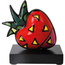Goebel Dekofigur &raquo;Romero Britto - Strawberry&laquo; Porzellan B/H/T: 15cm x 14,5cm x 9,5cm