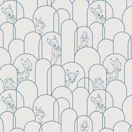 Komar Vliestapete &raquo;Digitaldruck Vlies - Hide away Bambi - Gr&ouml;&szlig;e 250 x 250 cm&laquo; bedruckt glatt Kinderzimmer bunt Vlies B/L: 250m x 250m, Rollen: 1