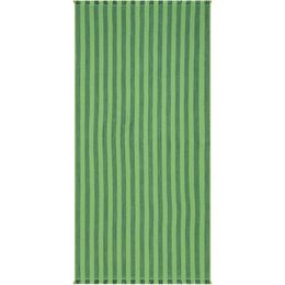 Egeria Strandtuch &raquo;Pestemal&laquo; 80x180 cm, mit Fransen gr&uuml;n gewebte Ware, Obermaterial: 65% Baumwolle, 20% Polyester, 15% Viskose B/L: 80cmx180cm, 1 Stk., 