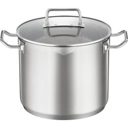 R&ouml;sle R&Ouml;SLE Gem&uuml;setopf &raquo;EXPERTISO&laquo; 1 Stk. tlg. Edelstahl 18/10 silber 9 l + &Oslash; 24cm + H&ouml;he 20,5cm