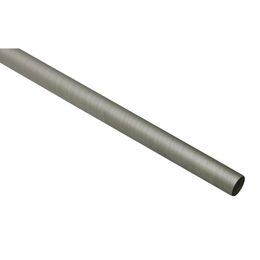 Gardinia Gardinenstange &raquo;Kira&laquo; &Oslash; 1,9 mm 1 l&auml;ufig-l&auml;ufig mit Bohren, verschraubt, Wandmontage, Metall silber Metall B/L: 1,9cm x 160cm &Oslash; 1,9mm, 1 Stk.,