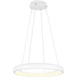 Trio Leuchten LED Pendelleuchte &raquo;CARDONA, LED Ring H&auml;ngeleuchte, 6900 Lumen 59W, Lichtfarbe einstellbar&laquo; LED-Board 1 Stk. warmwei&szlig; - kaltwei&szlig; 2300/