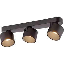 Neuhaus PURE LED Deckenleuchte &raquo;PURE Cup&laquo; LED-Board 1 Stk. Warmwei&szlig; Dimmf&auml;hig &uuml;ber separaten Tronicdimmer, dreh- & schwenkbar 3, H: 11,8cm, 1 Stk.