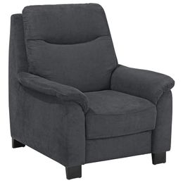 OTTO home Sessel &raquo;Boccaccio&laquo; mit Federkern, incl. Kopfteilverstellung grau Struktur weich (90% Polyester / 10% Polyamid);Luxus-Microfaser (100% 