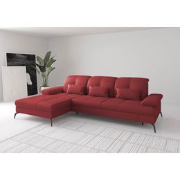 Sit & More sit&more Ecksofa &raquo;Amica, L-Form, inkl. Sitztiefenverstellung & Armteilverstellung&laquo; wahlweise mit Schlaffunktion, Bettkasten und Kopfteilverstellung 