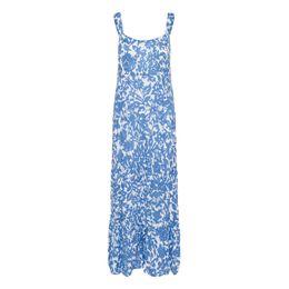 Kaffe Kleid 'Valery' Damen Gr&ouml;&szlig;e 38 himmelblau / wei&szlig; Sommerkleid