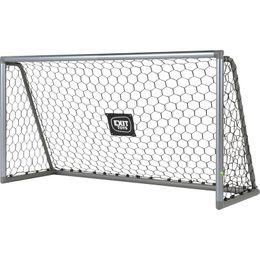 EXIT Fu&szlig;balltor &raquo;Scala&laquo; BxTxH: 220x80x120 cm, aus Aluminium silber Aluminium B/H/L: 220cm x 120cm x 220cm, 1 Stk. Aluminium