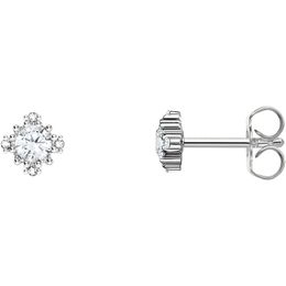 Thomas Sabo Damen Thomas Sabo Paar Ohrstecker &raquo;Vintage mit Stein&laquo; mit Zirkonia (synth.), Saphir (synth.) bunt Silber 925 (recycelt)