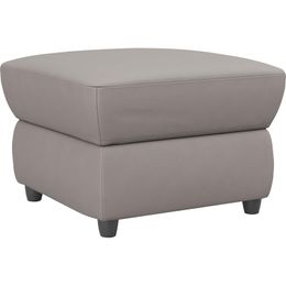 OTTO home Hocker &raquo;Boston&laquo; mit Stauraum beige 64% Polyurethan, 25% Polyester, 11% Baumwolle B/H/T: 68cm x 45cm x 68cm, Kunstleder SOFTLUX