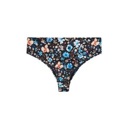 Swim By Zizzi Bikinihose 'Caanne' Damen Gr&ouml;&szlig;e 11XL blau / pfirsich / pink / schwarz