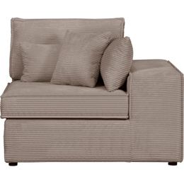 OTTO home Sofaelement &raquo;Florid&laquo; als Teil eines Modulsofas,, fester Sitzkomfort, auch in Cord grau 100% Polyester Cord, Armlehne rechts