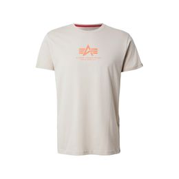 Alpha Industries Shirt male size XXL Beige / Orange