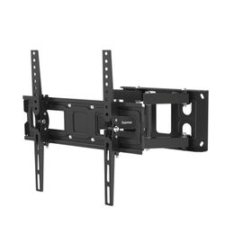 Hama TV-Wandhalterung &raquo;TV-Wandhalterung vollbeweglich 32 bis 75 Zoll 55 65 75 bis 40 kg&laquo; Schwenkbar 160 Grad, neigbar 15 Grad, ausziehbar schwarz Stahl 