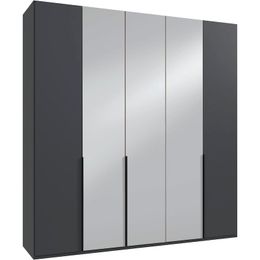 wimex Kleiderschrank &raquo;Mugano,in 5 Breiten,2 H&ouml;hen,2 Tiefen, viele Farben, Made in Germany&laquo; in Basic oder Premium Ausstattung, mit langen Griffen aus Metall,