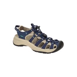 Keen Sandals 'Astoria West 1028959' female size 40 Beige / Dark blue