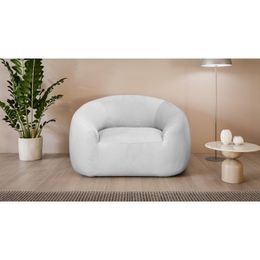 LeGer Home by Lena Gercke Sessel &raquo;YANI Relaxsessel, Loungesessel, Ma&szlig;e B/T/H: 127/96/76 cm&laquo; organische Form, mit Wellenunterfederung, auch in Boucl&eacute; 