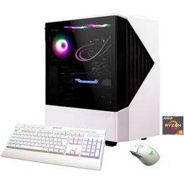 GAMEMAX Gaming-PC &raquo;Horizon 8170 AMD Ryzen 5 9600X 32GB DDR5 1TB SSD RX 9070&laquo; Windows 11, DDR5 RAM, Wasserk&uuml;hlung bunt Wi-Fi 6; Bluetooth 5.2; Gigabit 