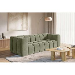 homsy by Ana Johnson Big-Sofa &raquo;&raquo;L&laquo; BOUBELLE Design-Sofa mit Steppung, Bubble-Optik, Breite 246 cm&laquo; 4-Sitzer mit Wellenunterfederung, L Sitztiefe 63 cm