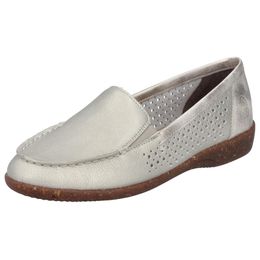 Rieker Slipper Damen Gr&ouml;&szlig;e 37 silber Sommerschuhe
