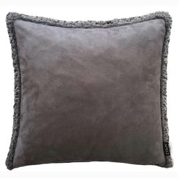 Apelt Dekokissen &raquo;Montana&laquo; grau Polyester B/L: 45cm x 45cm, 1 Stk.