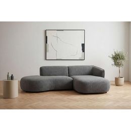 Home Affaire Ecksofa &raquo;OSTRUP Rundsofa, L-Form, Naturt&ouml;ne, Boucle oder Chenille&laquo; Breite 278 cm, organische Form mit sanften Rundungen 100% Polyester B/