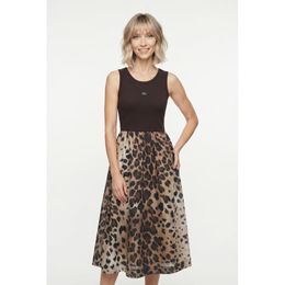 Smith & Soul Smith & Soul Damen A-Linien-Kleid aus Baumwolle, gemustert XL, N-Gr