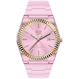 Ice Watch Ice-Watch Unisex ice-watch Quarzuhr &raquo;ICE power - PW1&laquo; Armbanduhr,Herrenuhr,Damenuhr,Silikonarmband,Datum,10 bar wasserdicht rosa Einheitsgr&ouml;&szlig;e