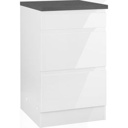 KOCHSTATION Unterschrank &raquo;KS-Virginia,neu in verbesserter Ausf&uuml;hrung&laquo; Stauraum, Softclose, mit CPL-Arbeitsplatte, Breite 50 cm, 1 Schubkasten, 2 