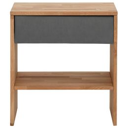 Home Affaire Nachttisch &raquo;Cavan&laquo; passend zur Boxspringbett-Serie Cavan grau B/H/T: 60cm x 65,5cm x 42cm
