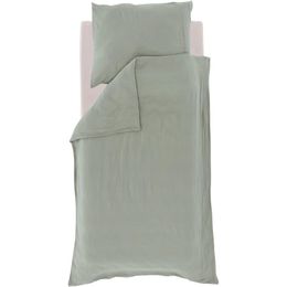 Tr&auml;umeland Kinderbettw&auml;sche &raquo;Bio-Baumwolle&laquo; 2 Stk. GOTS zertifiziert - Bio-Baumwolle gr&uuml;n Musselin, Obermaterial: 100% Baumwolle B/L: 135cm x 200cm, 1 Stk., 1 