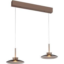 Neuhaus PURE LED Pendelleuchte &raquo;PURE Moon&laquo; LED-Board 1 Stk. Warmwei&szlig; Comfort Lift, dimmf&auml;hig &uuml;ber separaten Tronicdimmer 2, H: 80cm, 1 Stk.