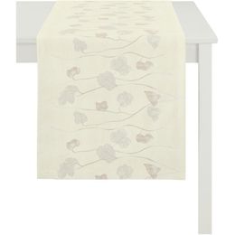 Apelt Tischl&auml;ufer &raquo;1113 Herbstzeit, Jacquard, Herbstdeko, Herbst&laquo; blau Polyester, Viskose B/L: 48cm x 140cm, 1 Stk., rechteckig