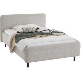 Meise M&ouml;bel meise.m&ouml;bel Polsterbett &raquo;Primo wahlweise mit Bettkasten&laquo; erh&auml;ltlich in verschiedenen Breiten beige Liegefl&auml;che L&auml;nge B: 200cm x 140cm, Stoffbezug mit 