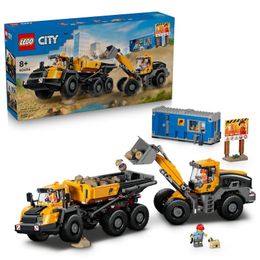Lego Konstruktionsspielsteine &raquo;Kipplaster und Schaufellader (60494), Lego City&laquo; Made in Europe Einheitsgr&ouml;&szlig;e Konstruktionsspielsteine