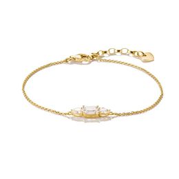 Thomas Sabo Damen Thomas Sabo Armband &raquo;Bold Elegance Armband mit funkelnden Zirkonia&laquo; mit Zirkonia (synth.) 19, Silber 925 (recycelt)