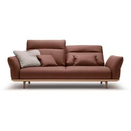 Creation BY ROLF BENZ 3-Sitzer &raquo;CR.460, Designsofa mit verstellbarer R&uuml;ckenlehne, extra bequem,&laquo; Sockel in Eiche, F&uuml;&szlig;e Eiche natur, Breite 208 cm 