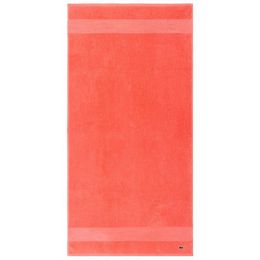 Lacoste Duschtuch &raquo;LLECROCO&laquo; mit Label-Applikationen Frottier, Obermaterial: 100% Baumwolle B/L: 70cmx140cm, 1 Stk., Frottier