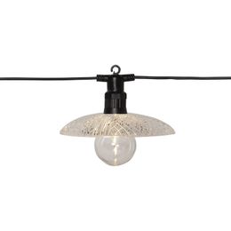 Parforce Traditional Hunting LED-Lichterkette &raquo;Glassy Light&laquo; 6 Stk.-flammig ca. 15,5x14 cm, ca. 3,5m lang, 3m Zuleitung, Trafo, outdoor transparent Dioden 6 Stk. Flammen 6 Stk., 