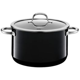 Silit Fleischtopf &raquo;Passion Black&laquo; Silargan schwarz 6,4 l + &Oslash; 24cm + H&ouml;he 14,9cm