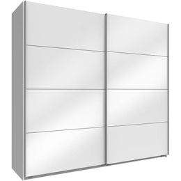 wimex Schwebet&uuml;renschrank &raquo;Easy&laquo; mit Vollglas wei&szlig; B/H/T: 225cm x 210cm x 65cm, T&uuml;ren: 2 Stk.
