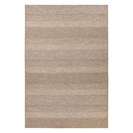 Kayoom Teppich &raquo;Sindra 325&laquo; rechteckig 9 mm H&ouml;he Kurzflor beige Polypropylen B : 120cm 1 Stk., 9mm, L: 170cm