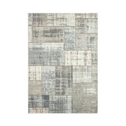 Kayoom Teppich &raquo;Visionary 131&laquo; rechteckig 8 mm H&ouml;he Kurzflor, Vintage, Patchwork Muster, Modernes Muster Polyester B : 230cm 1 Stk., 8mm, L: 330cm